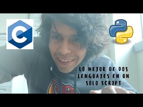 Como COMBINAR un Script Hecho en C Con Uno en PYTHON - YouTube