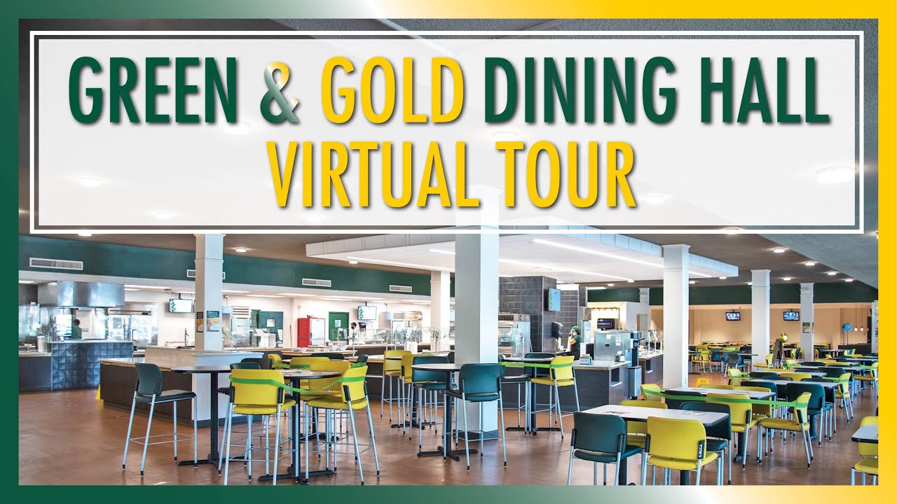 Methodist University Green & Gold Dining Hall Virtual Tour - YouTube