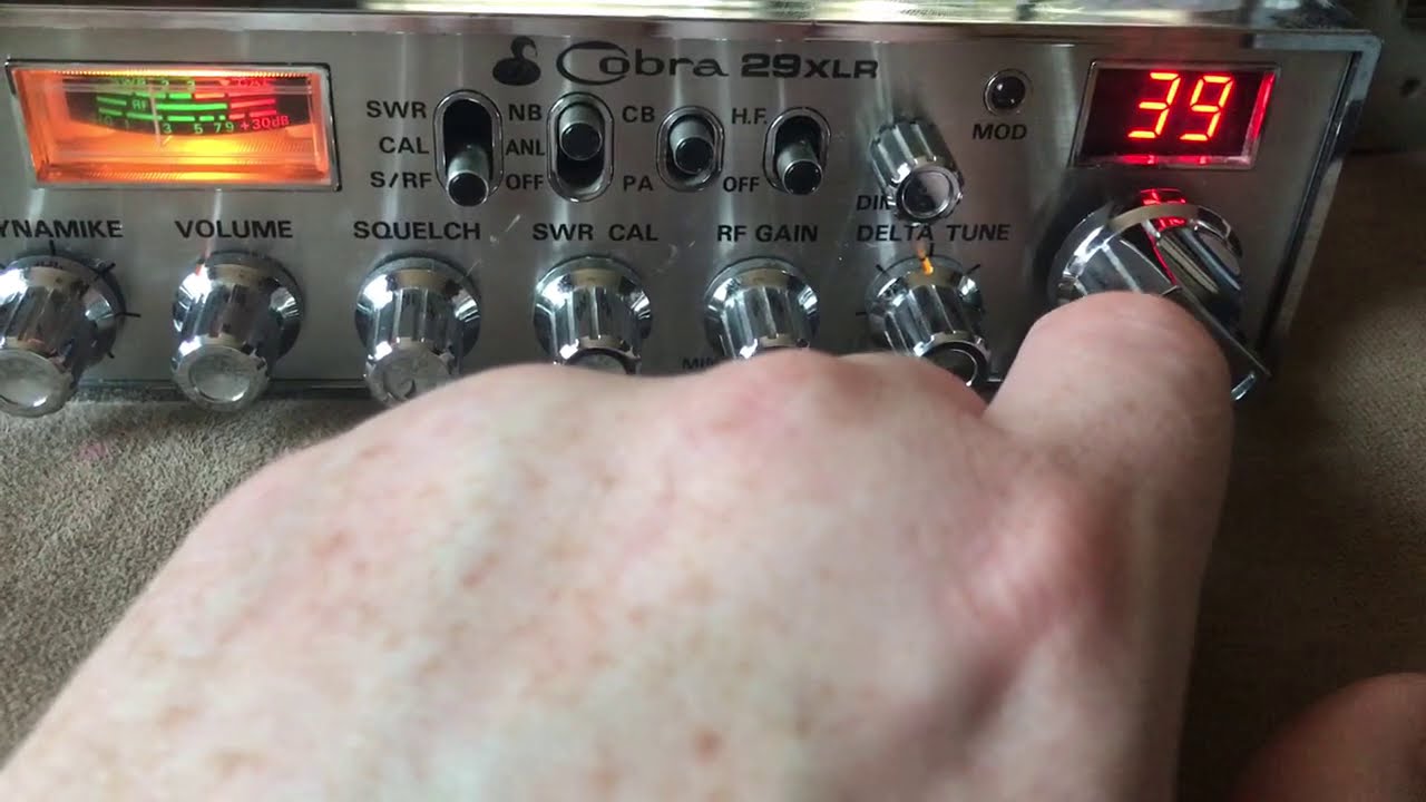 Cobra 29XLR Classic CB Radio with DigiMax Lite v2.0 Kit Radio Overview ...