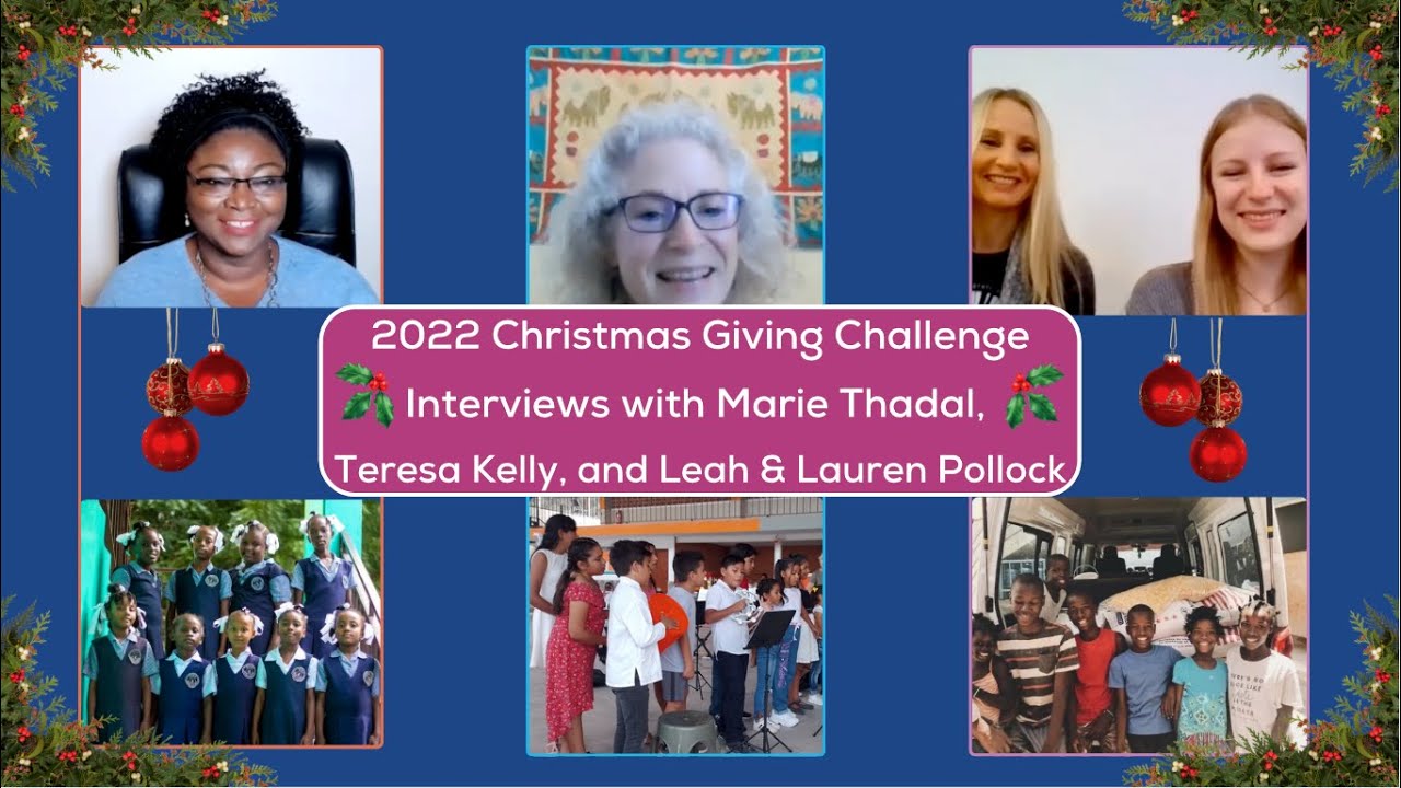 2022 Christmas Giving Challenge Interviews - Marie Thadal, Teresa Kelly ...