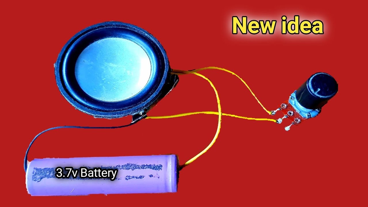 How To Make A Buzzer Circuit || Creative Project || Make Buzzer Sound ...
