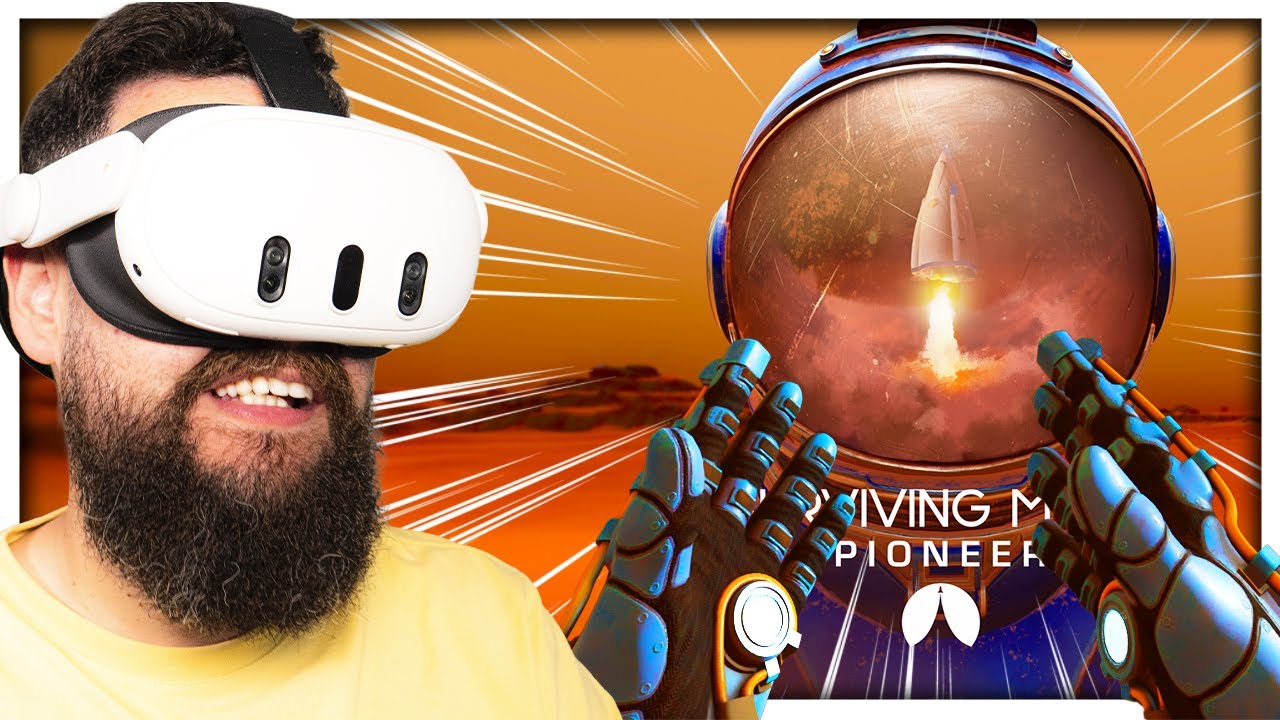 Un juego UNICO en VR - Surviving Mars Pioneer Meta Quest 3 PCVR - YouTube