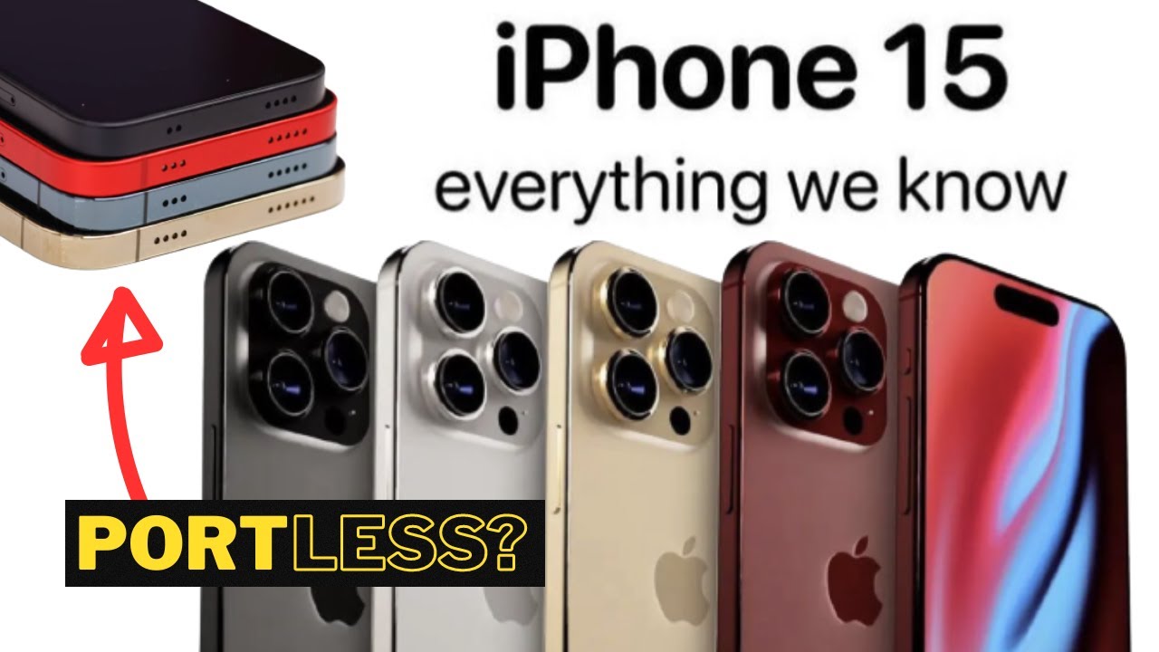 iPhone 15 Everything We Know. | [Price?, Portless? , Titanium Frame ...