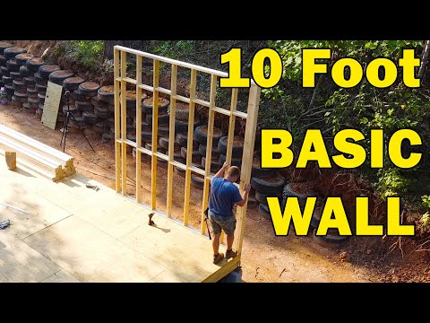 How To Frame A Tall Interior Wall