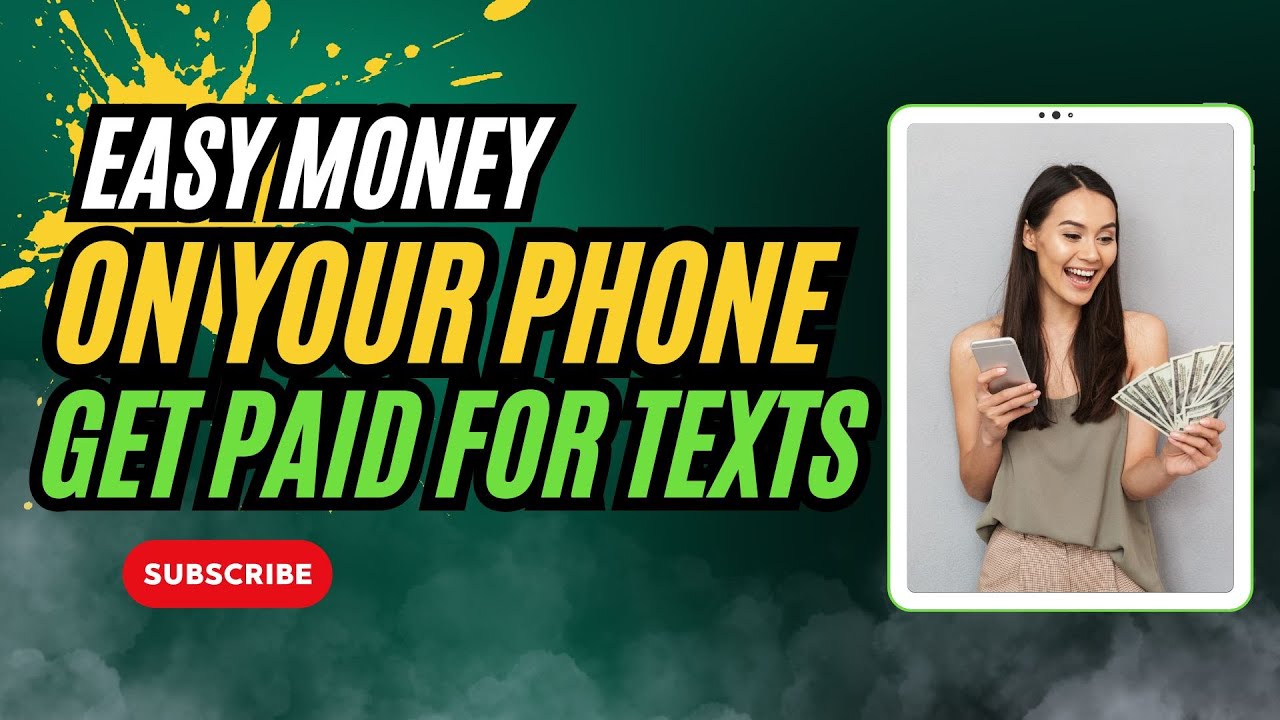 How To Make Money Just By Receiving Text Messages On Your Phone - YouTube