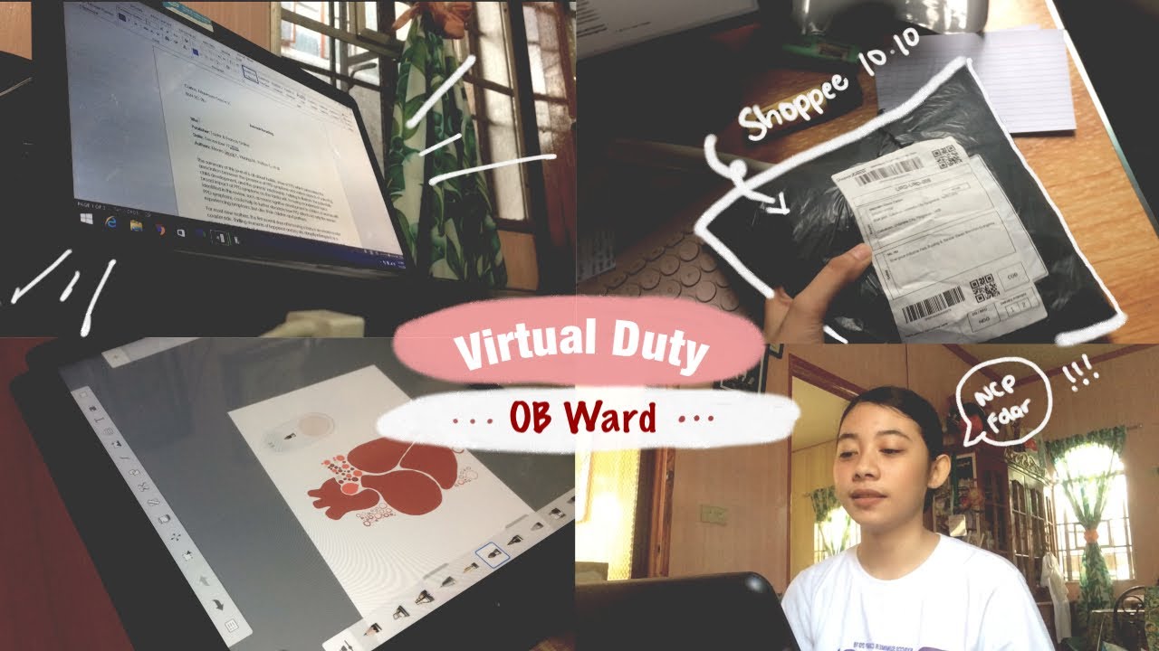 uni vlog: OB WARD 🍂 (virtual duty) | Nursing School (2020) - YouTube