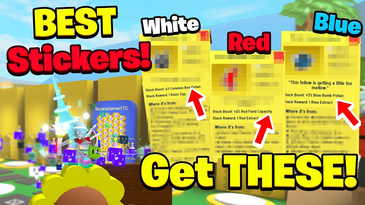 Get THESE Stickers Before Any Others! BEST Ones For EVERY Hive Color ...