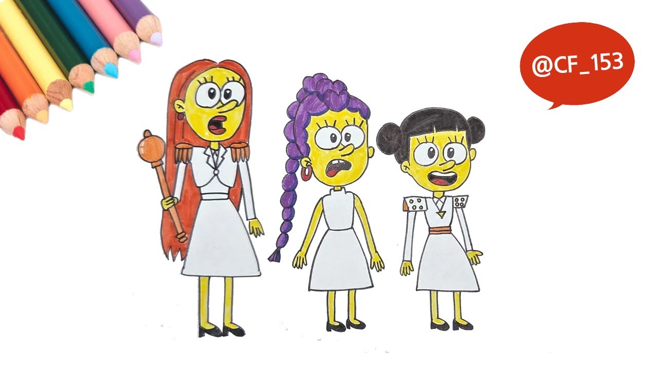 How to Draw K-POP Demon Hunters | SpongeBob Style Fusion - YouTube