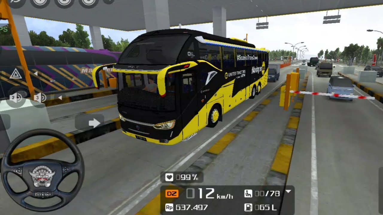 Bus Scania Trans Jawa Kuning - Bus Simulator Indonesia #597 Android ...