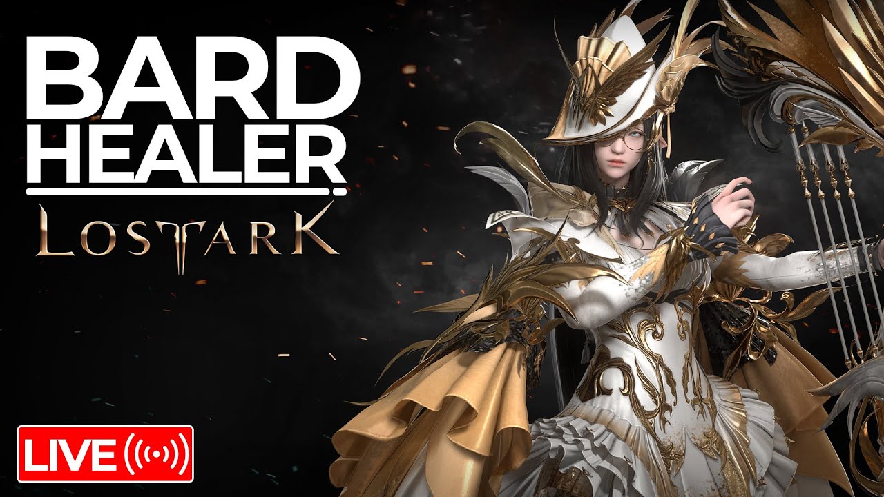 🔴 LIVE - LOST ARK: BARD Healer | Questing & Completionism !merch - YouTube