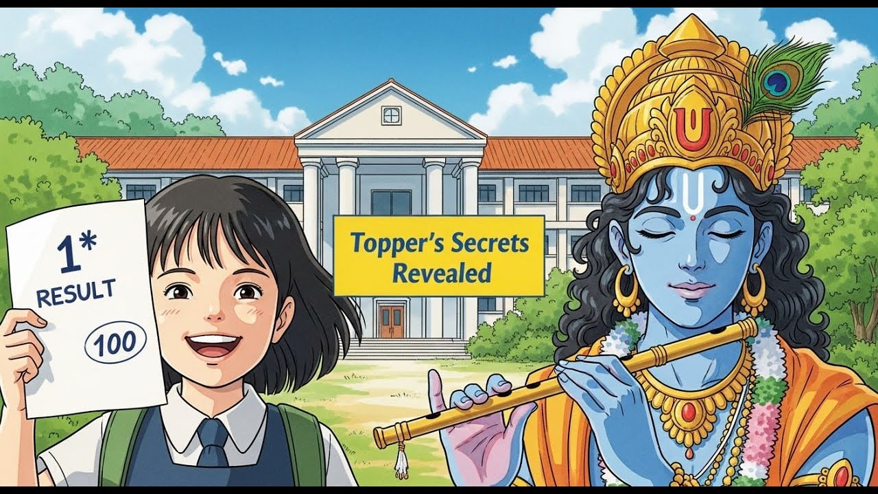 7 Secrets Every Topper Follows | Krishna Teachings for Study Success ...