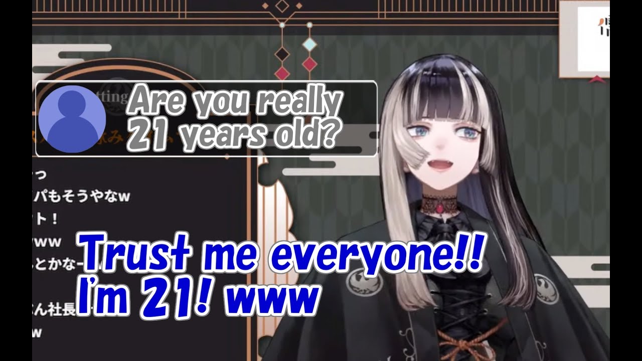 [Hololive] Lol People doubt Raden's age.[Eng sub] - YouTube