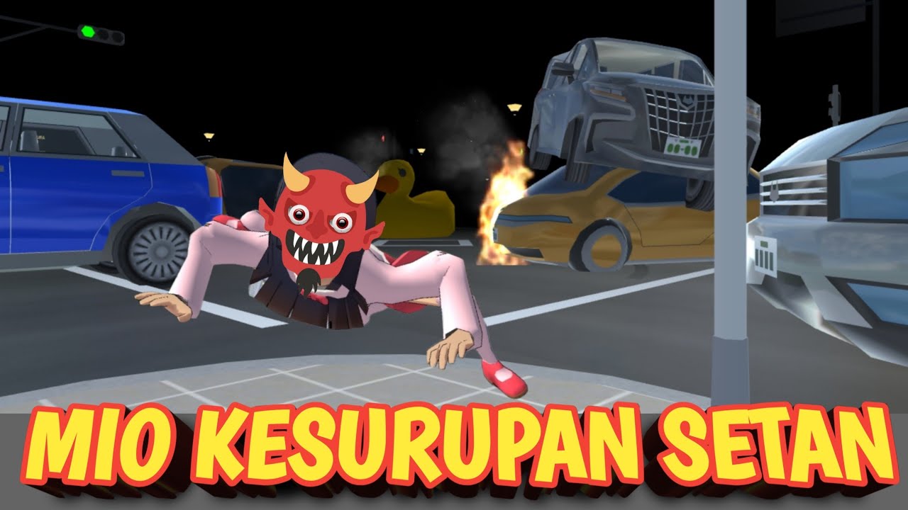 ASTAGA‼️ Mio Kesurupan Setan | Sakura School Simulator - YouTube