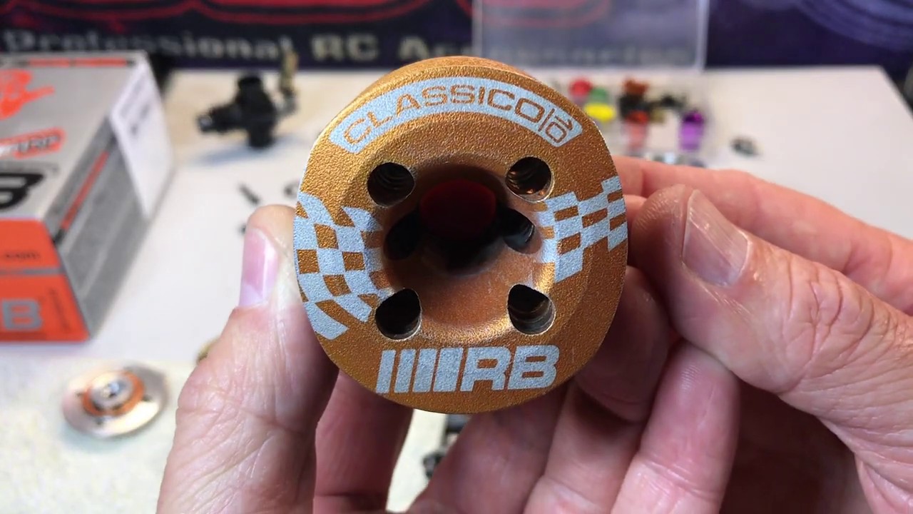 Présentation Moteur RB CLASSICO 10 - Nitro Engine 1/8ème Piste - RB ...