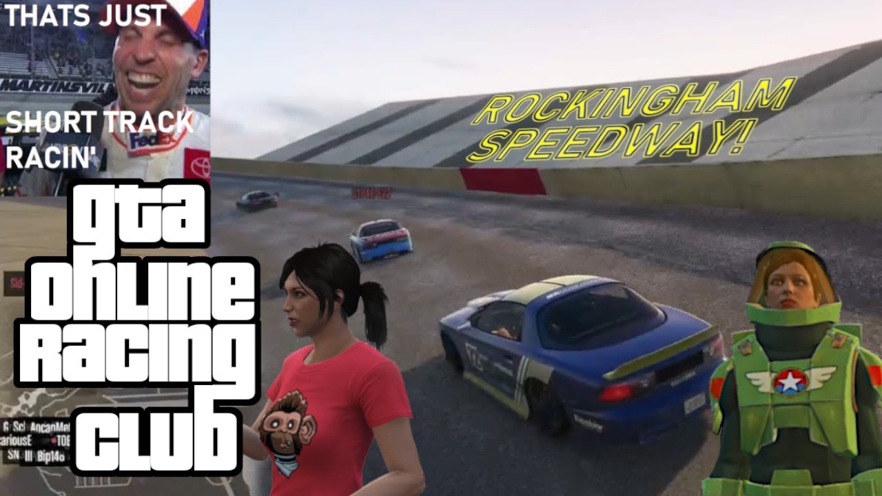 juST shOrT trAcK Racing @ Rockingham Speedway! GTA Racing Club! NASCAR ...