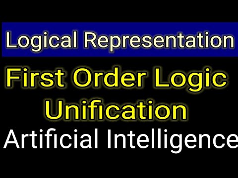 Unification in First Order Logic in Artificial Intelligence. - YouTube