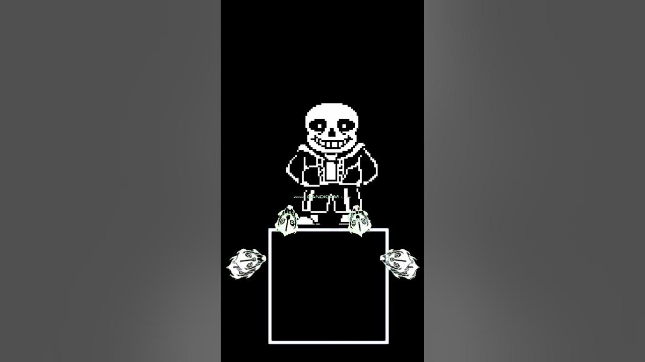 jogar undertale luta contra o sans parte 2 #undertale #sans - YouTube
