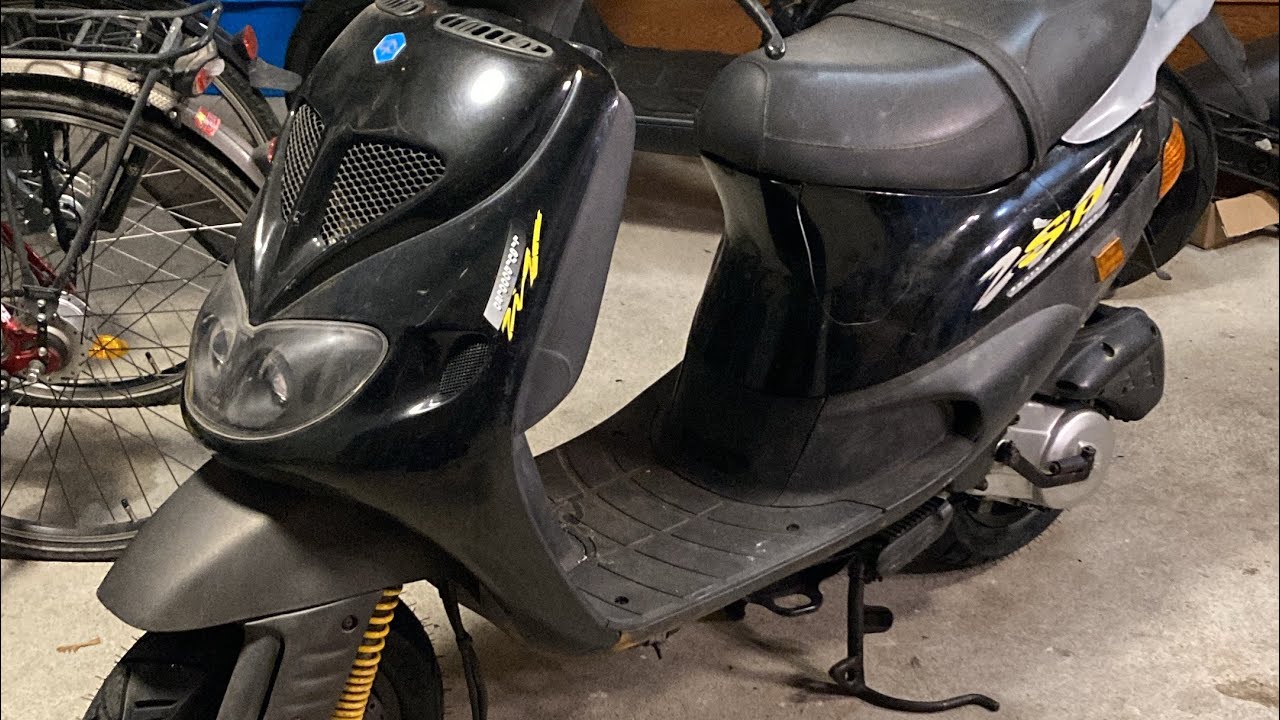 Piaggio ZIP SP1 50ccm LC Restauration - Winterprojekt Teil 1 ...