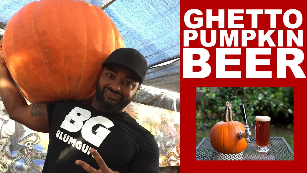 BlumGum does the Ghetto Pumpkin Beer Challenge - YouTube