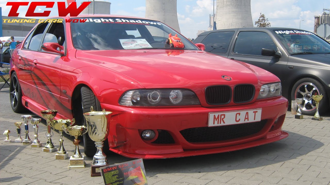 Red Bmw e39 525i 1995 Tuning Story by CED - YouTube