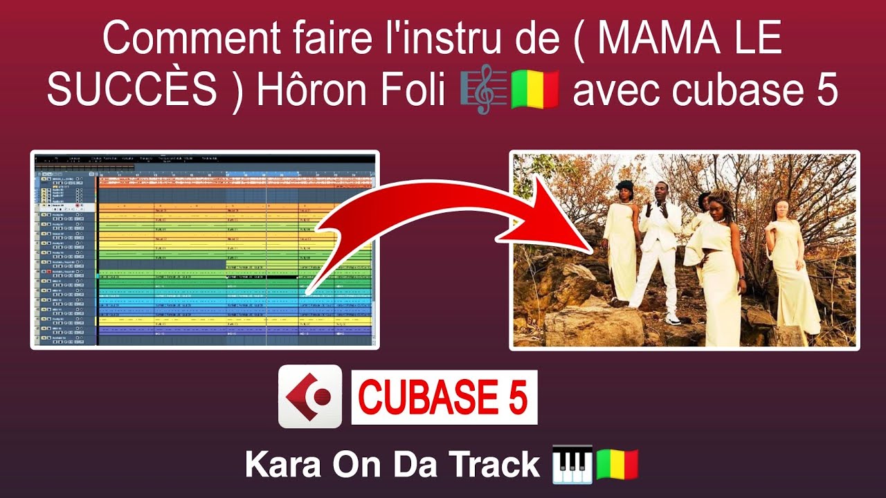 COMMENT FAIRE L'INSTRUMENT MAMA LE SUCCÈS - HÔRON FOLI AVEC CUBASE 2023 ...