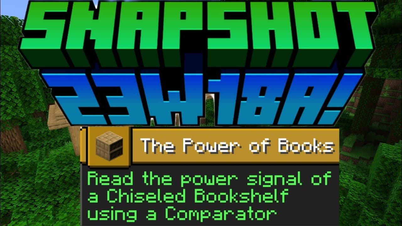 Snapshot 23w18a! New Advencement And More! Minecraft 1.20 23w18a News! - YouTube