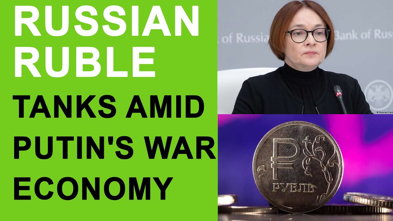 Russian ruble tanks amid Putin's war economy | ABS NEWS - YouTube