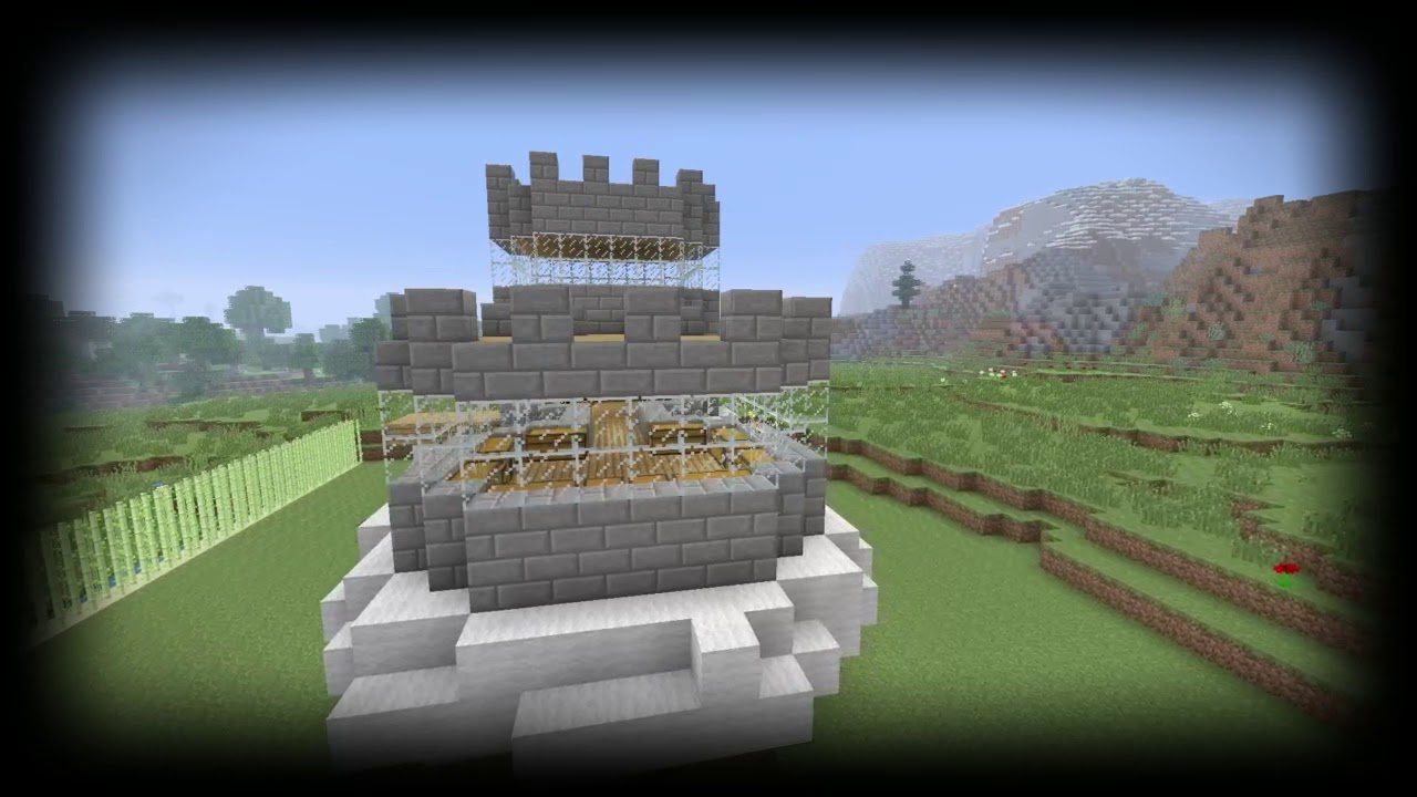 I built danTDM's hardcore castle in minecraft - YouTube