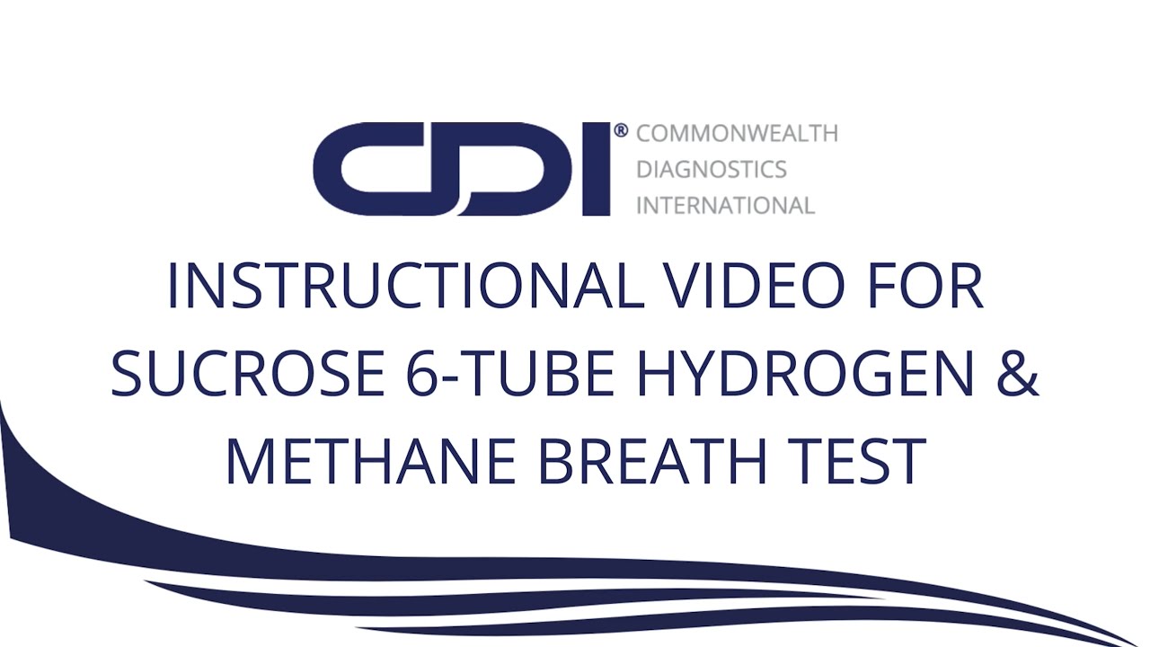 Instructional Video: CDI's Hydrogen and Methane 6 Tube Breath Test for ...