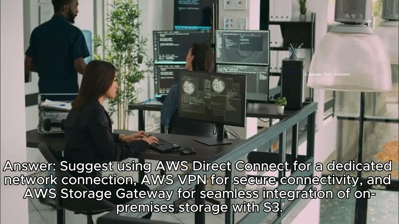 AWS Solution Architect Scenario Based Interview Question No. 12 - YouTube