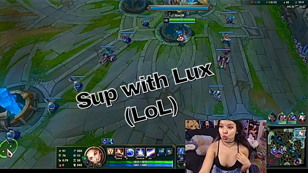 League of Legends | Beginner on Twitch | Sup with Lux #beginner # ...