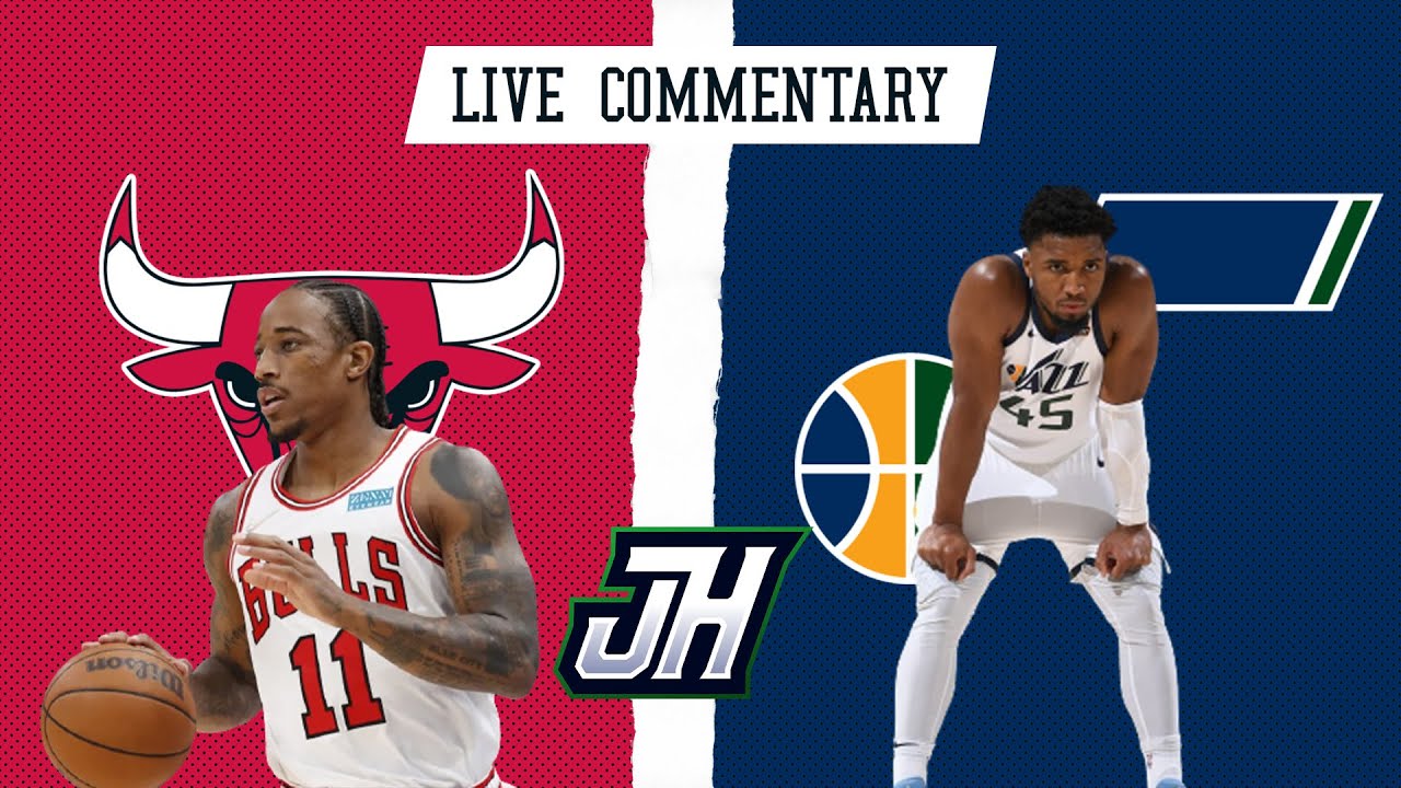 Utah Jazz vs Chicago Bulls live stream live play by play reaction - YouTube