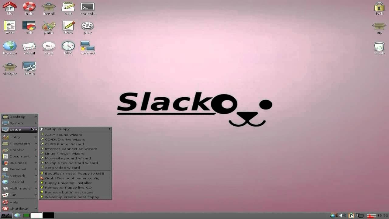 Puppy Linux Slacko 5.3.3....A Pup Named Slacko.!! - YouTube