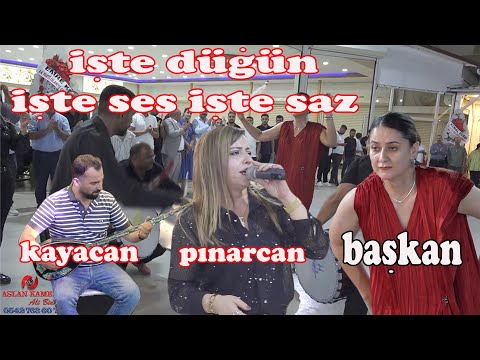 PINARCAN VE BAŞKAN HANIM DÜĞÜNDE DÖKTÜRDÜ MUTLAKA İZLEYİN