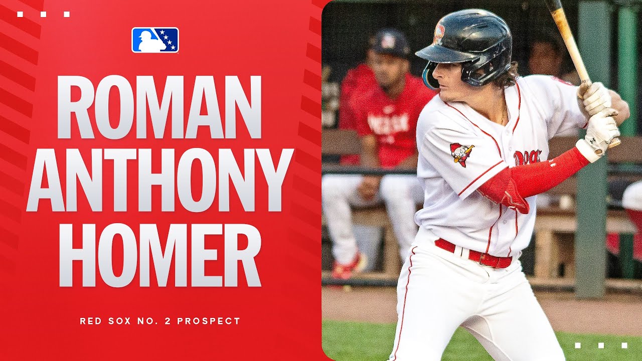 Roman Anthony's first homer of the season | MiLB Highlights - YouTube