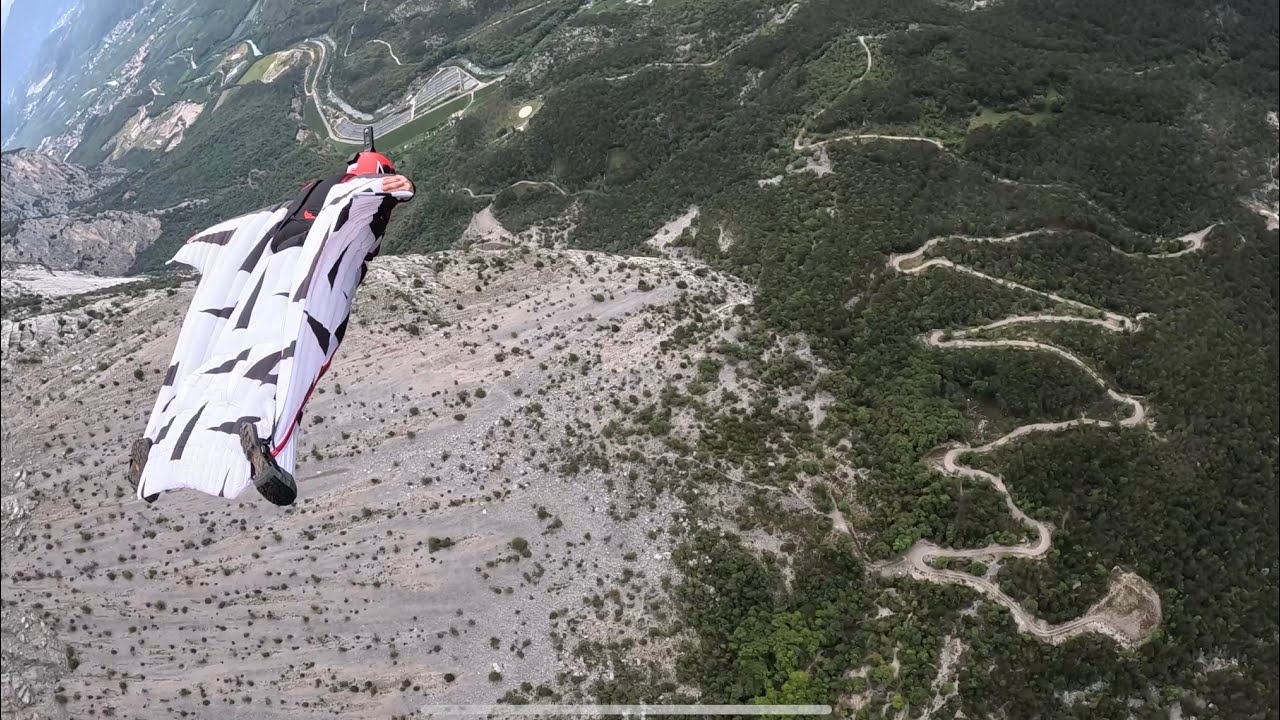 First Wingsuit BASE Brento, Italy 2023 🎥 by Scotty Bob - YouTube