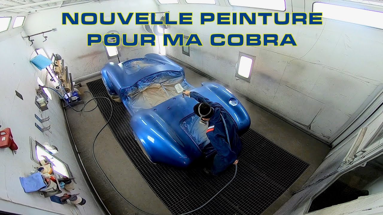 Je fais repeindre mon AC Cobra / Shelby Cobra new paint - YouTube
