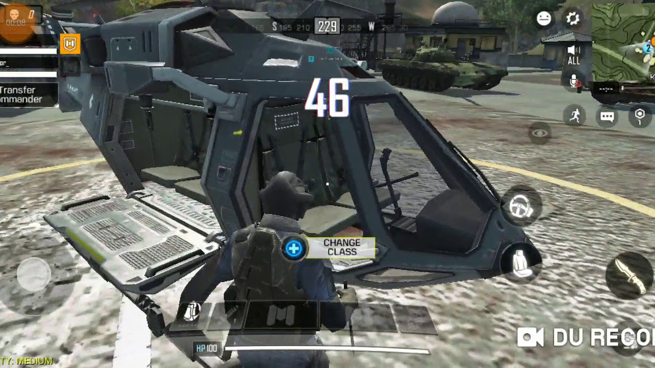 How to fly a helicopter in cod mobile - YouTube