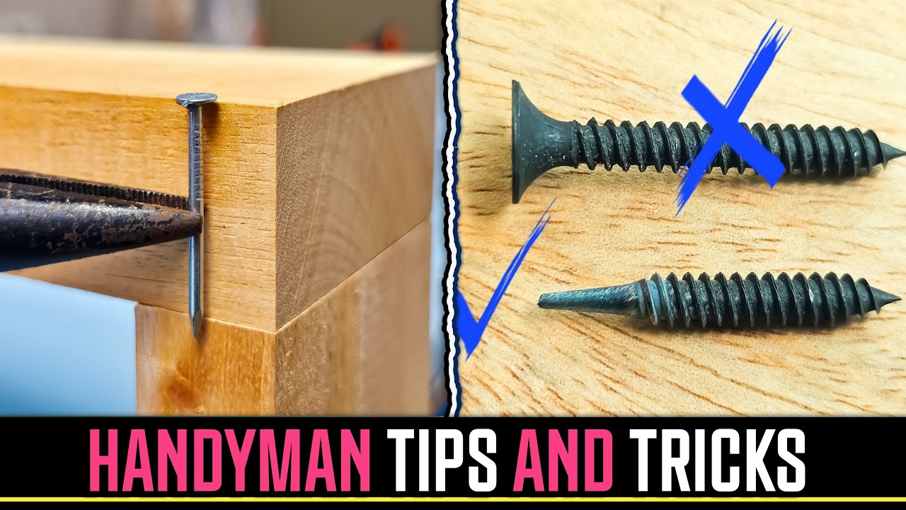 Handyman Tips and Tricks | Woodworking Tips and Tricks | Woodworking ...