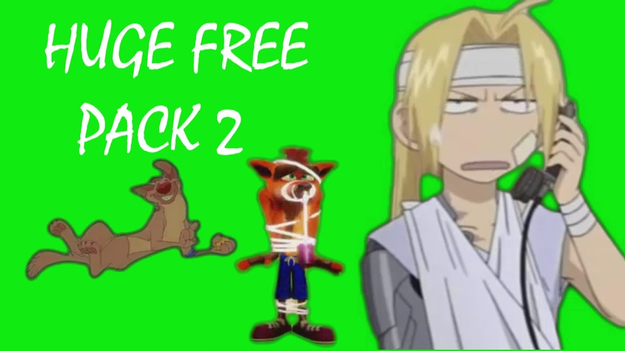 huge free masks/maskings/green screen/blue screen 2 (use chroma keyer ...