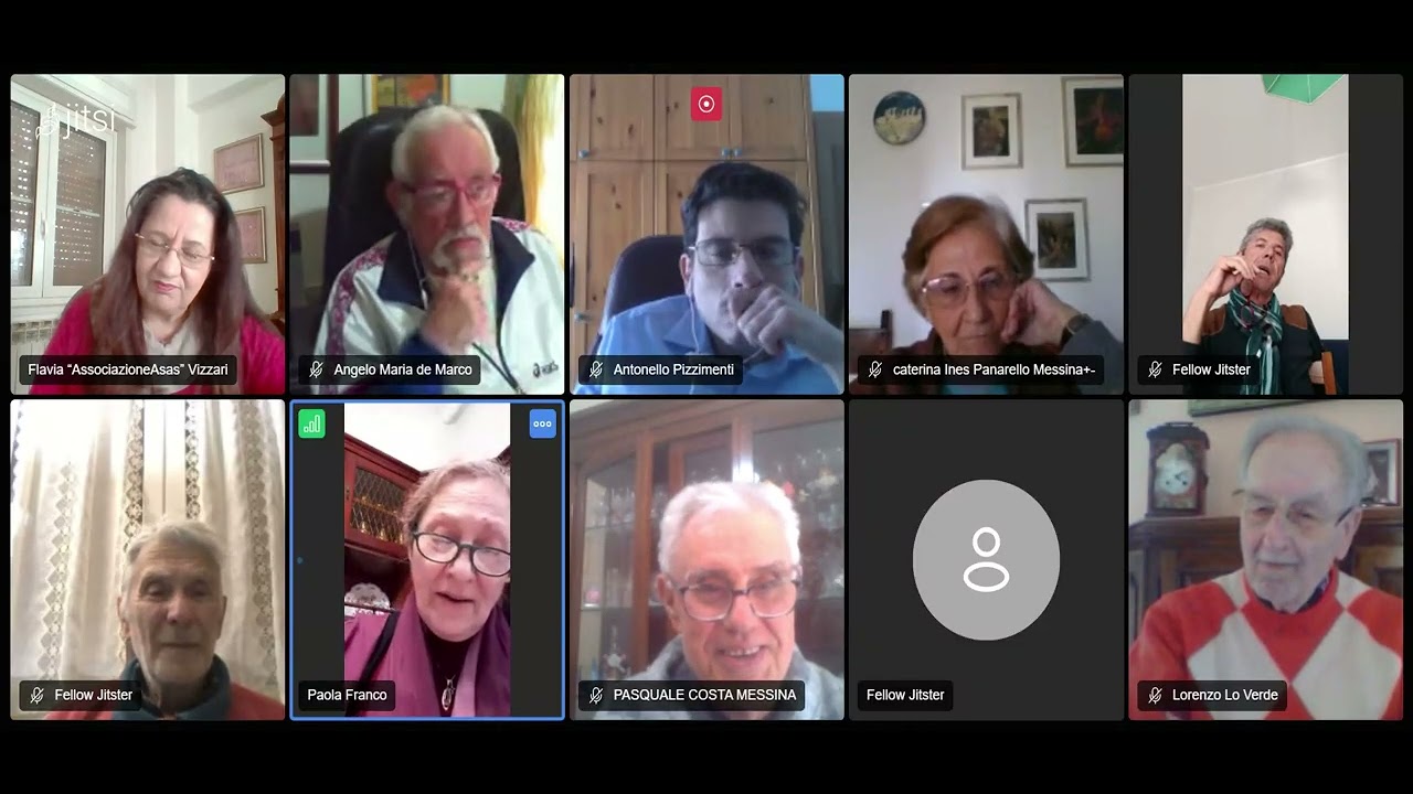 Incontro Virtuale Asas 10 Aprile 2025 prima parte - YouTube