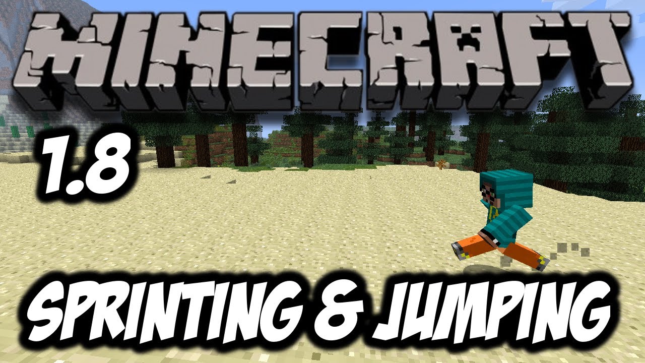 Minecraft Beta 1.8 - Sprinting & Jumping The Void! (HD) - YouTube