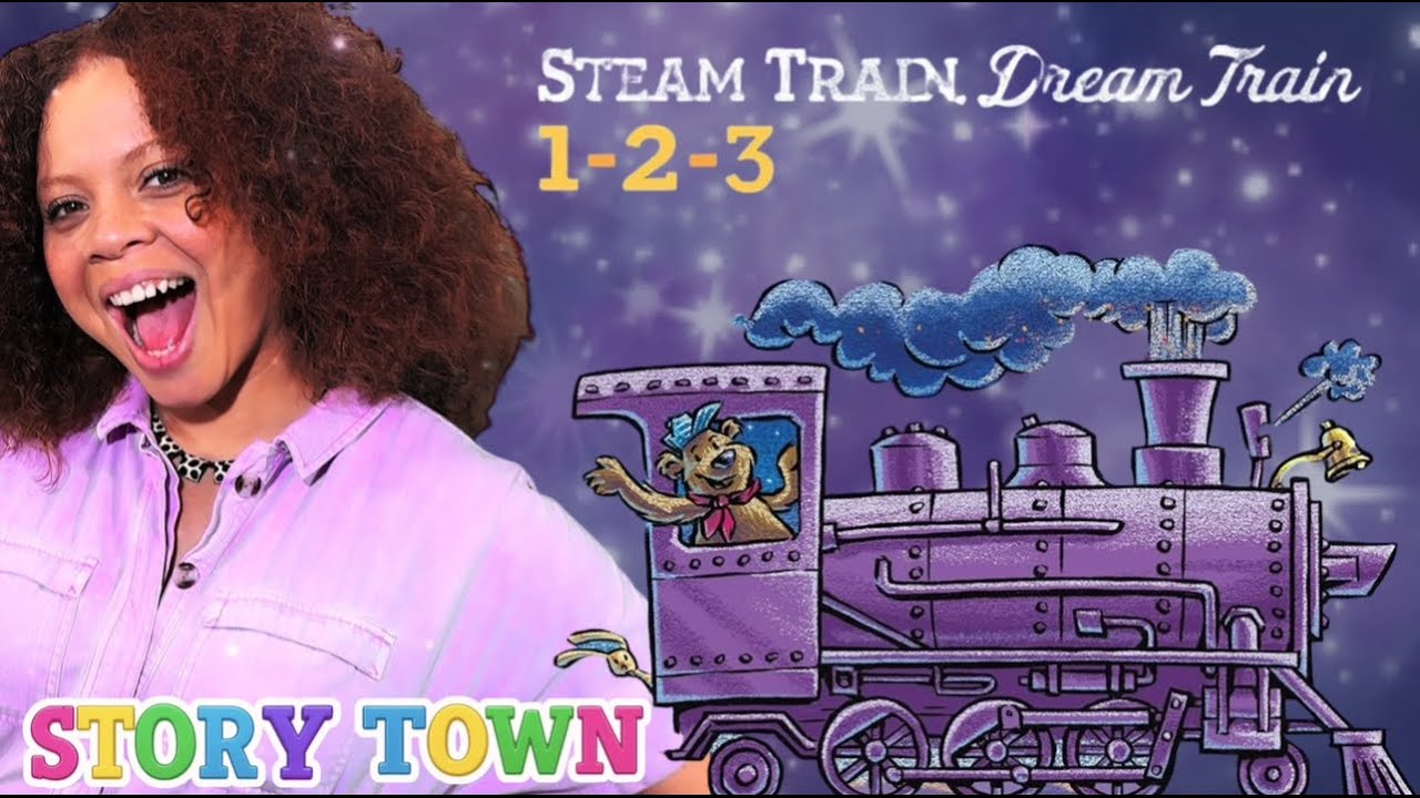 Steam Train Dream Train 123 Read Aloud 🚂 | Counting Book for Kids ...