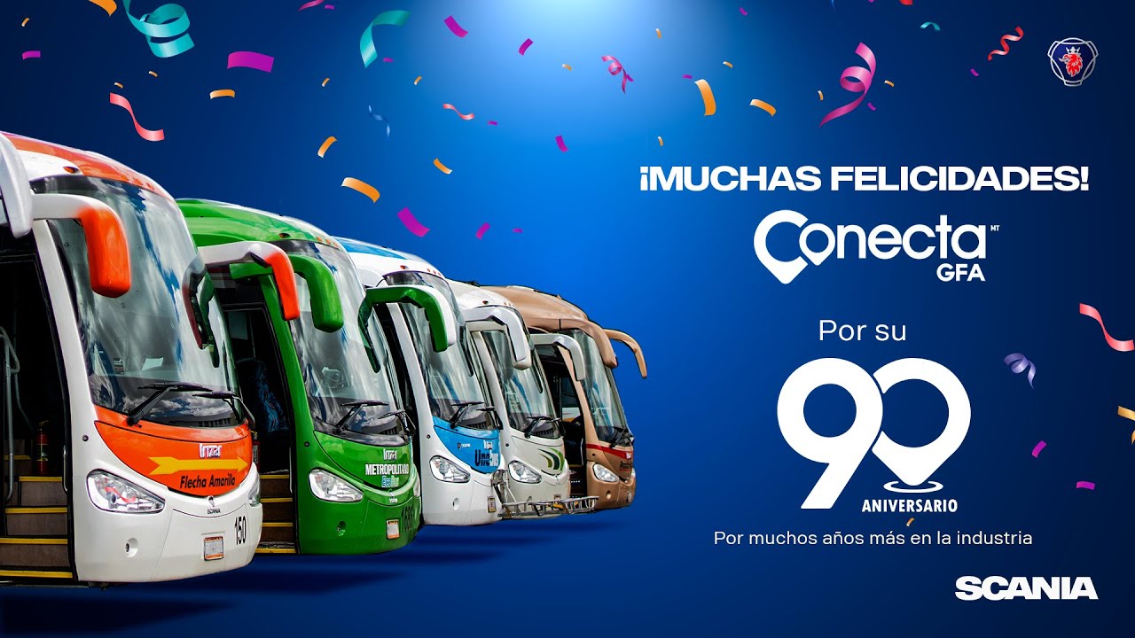 Felicitación por el 90 aniversario de Conecta GFA - YouTube