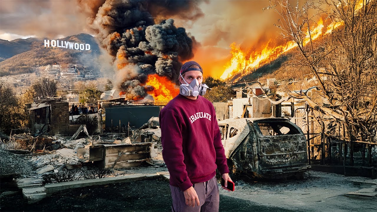 Pacific Palisades Post Fire Raw Footage 1/15/25 - YouTube