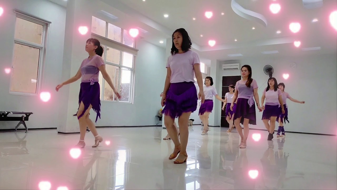 COOL CAT line dance - YouTube