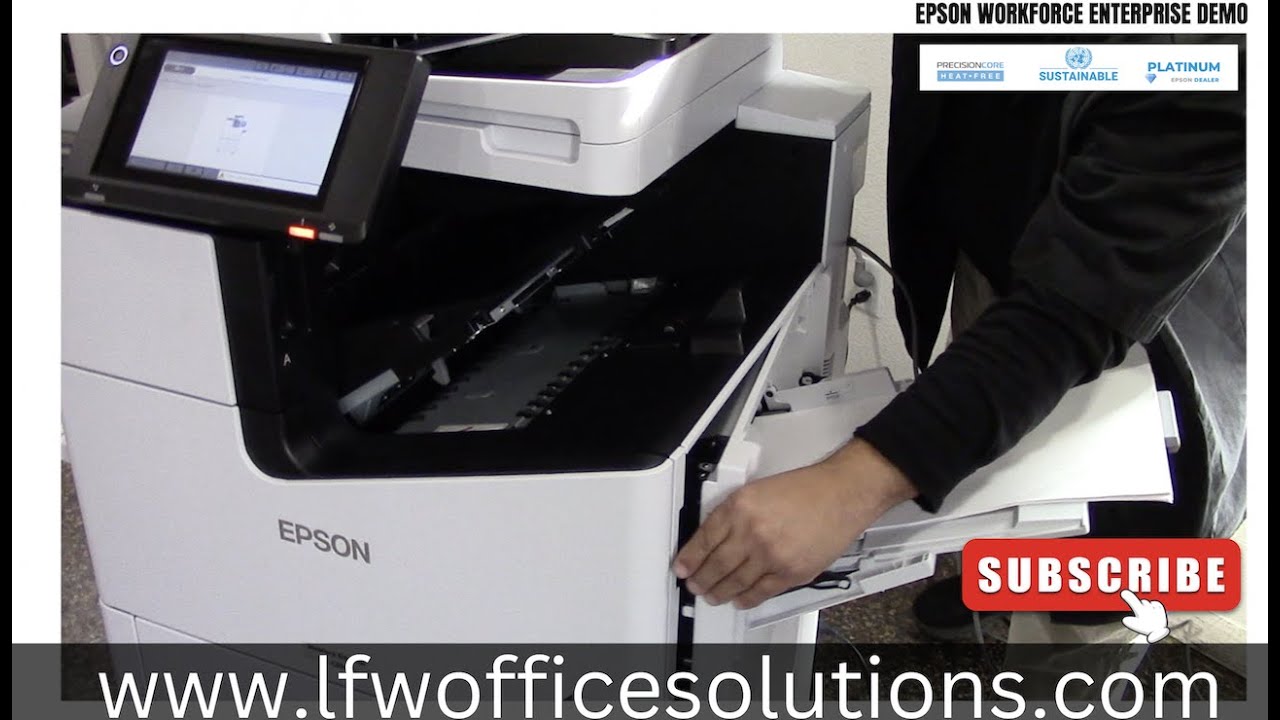 Epson WorkForce Enterprise Product Demo with Client - YouTube