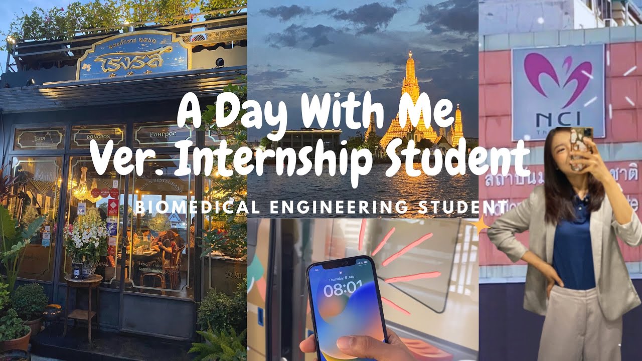 A day with me ver.Internship Student - YouTube