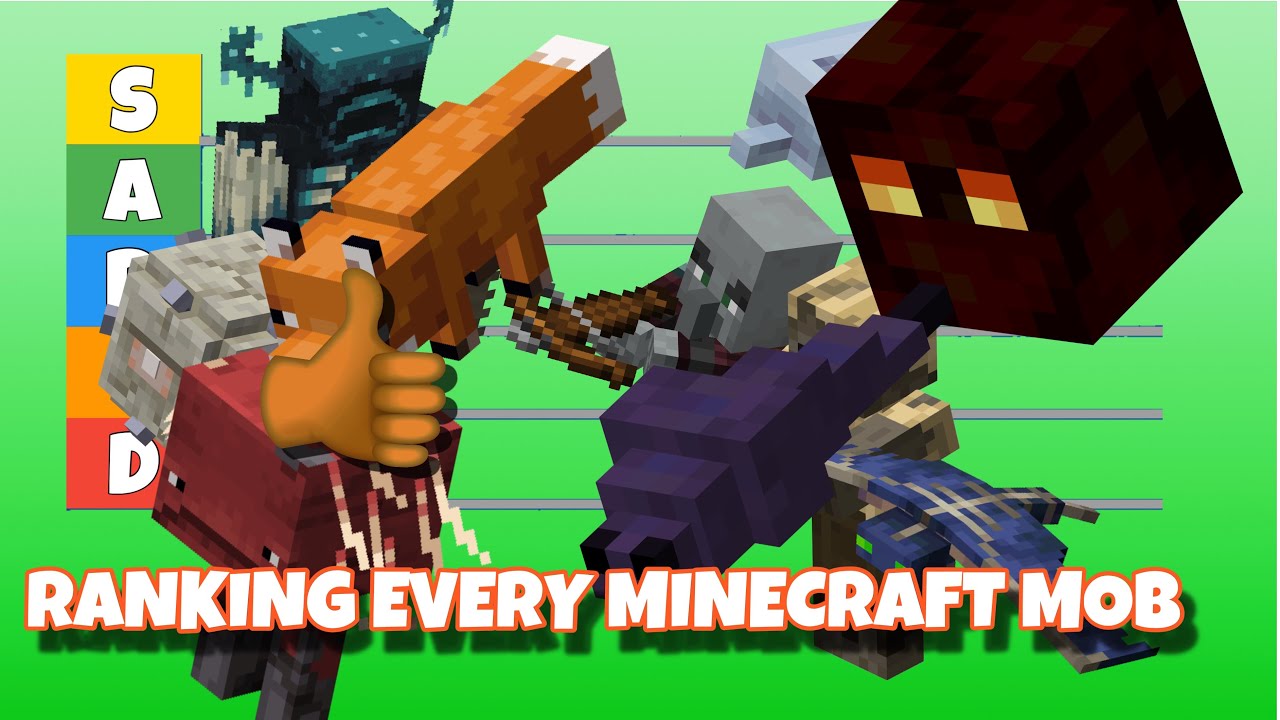 Minecraft Mob Rankings: You WON’T BELIEVE What’s The BEST MINECRAFT MOB ...