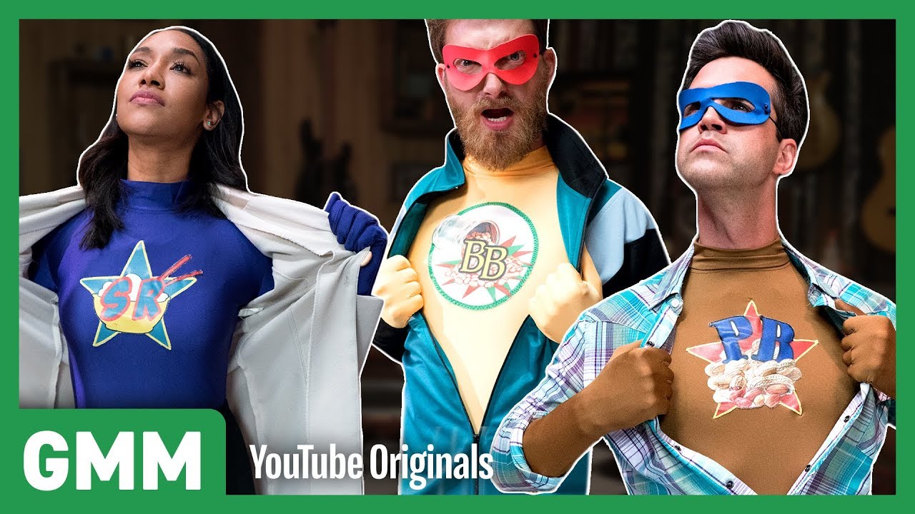 Superhero Strip Poker ft. Candice Patton - YouTube